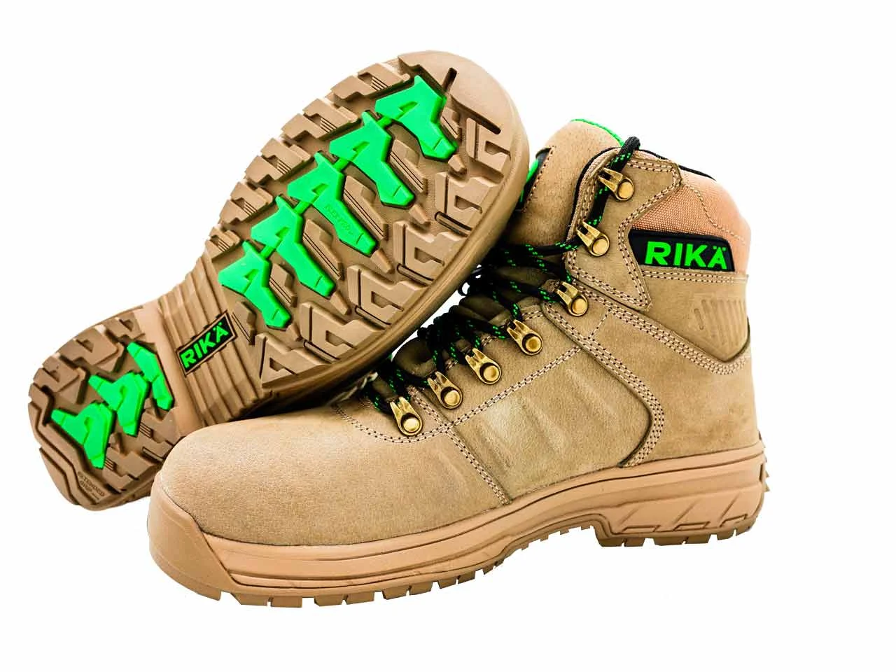 RIKA RIKA Jackal Stone Nubuck Safety Boots Sizes 7-11 | BetterTools